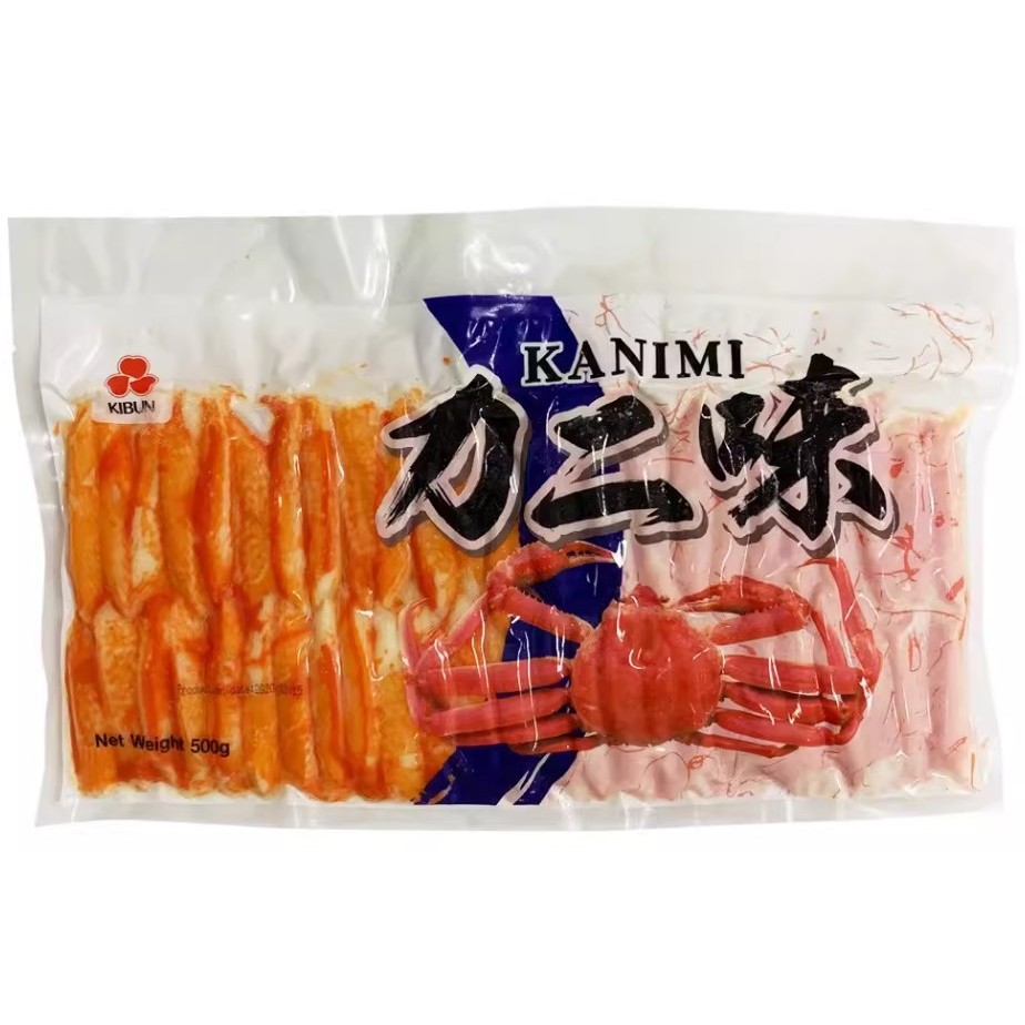 [FROZEN] Kibun Kanimi Snow Crab Meat 500g Halal Surimi Kani Stick ** KL ...
