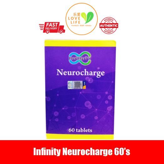 FREE SHIPPING Infinity Neurocharge 60 tablets (6 strips) (Vitamin B1 ...