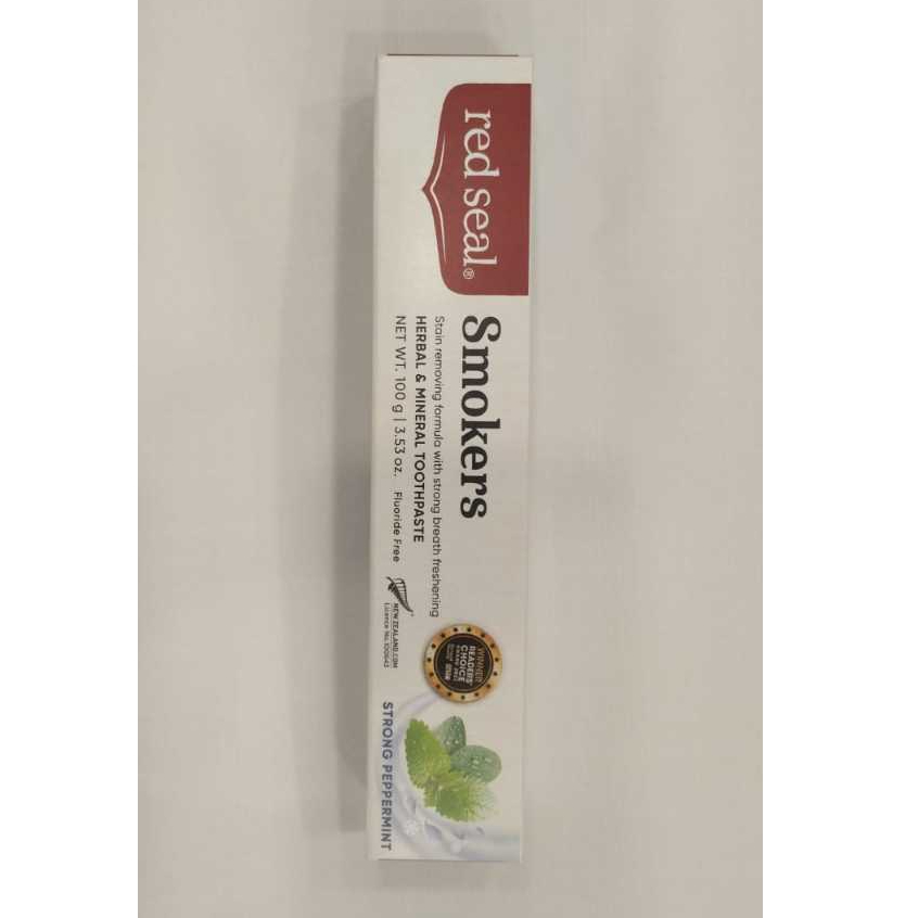 Red Seal Smokers Strong Peppermint Toothpaste 100g | Shopee Malaysia