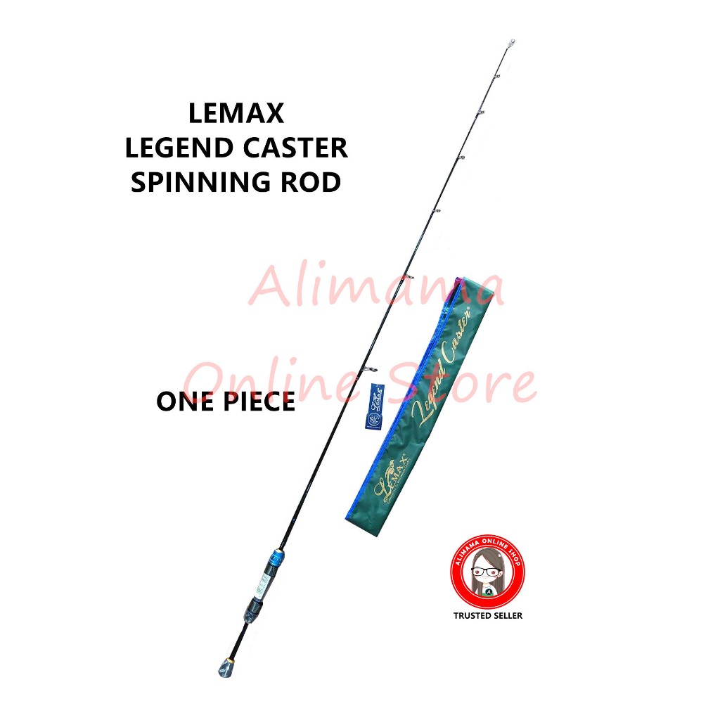 2023 NEW LEMAX LEGEND CASTER SPINNING ONE PIECE FISHING ROD | Shopee ...