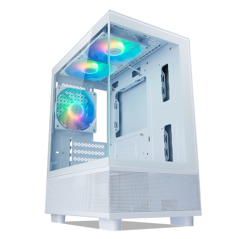 Tecware Infinity M & M2 ARGB Dual Tempered Glass MATX Pre-installed ...