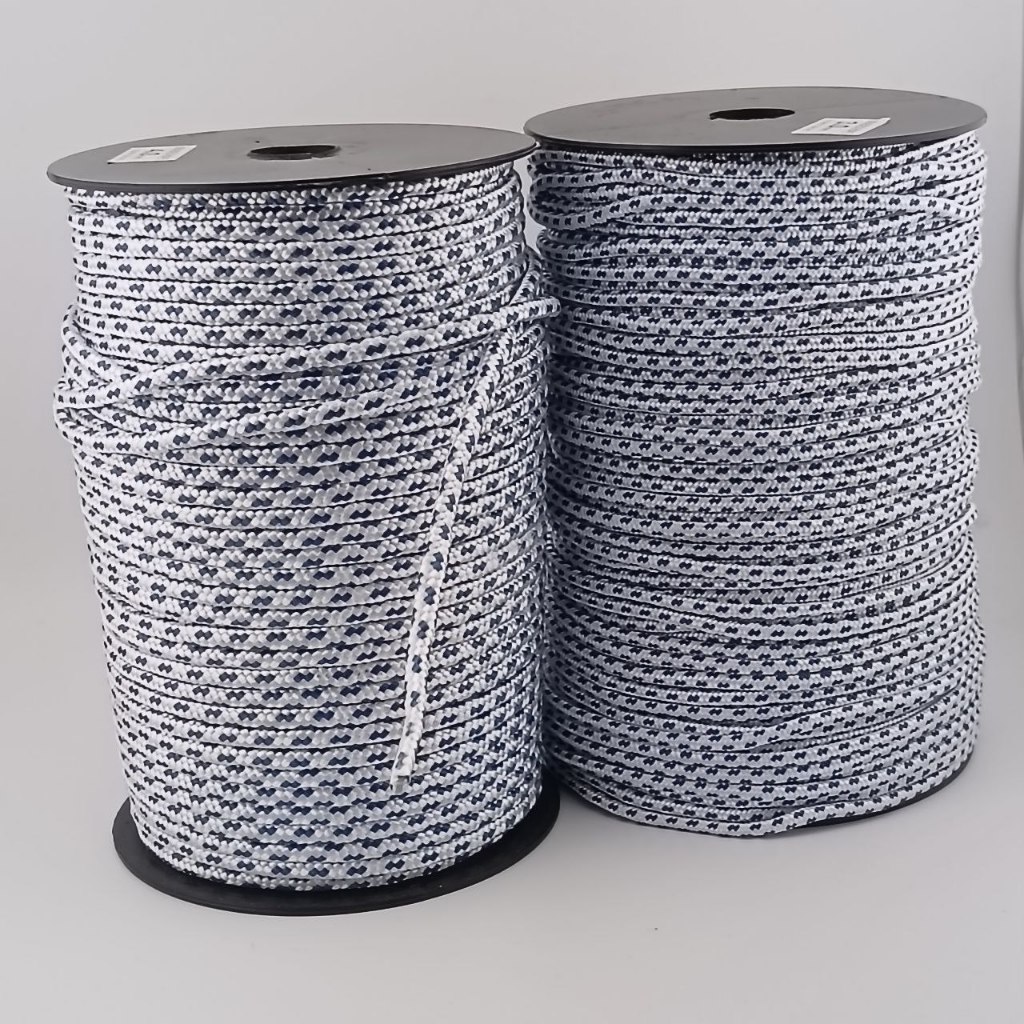 3mm/4mm Braided Rope White / Nylon Rope/ Tali Nylon pancing Tali ikat ...