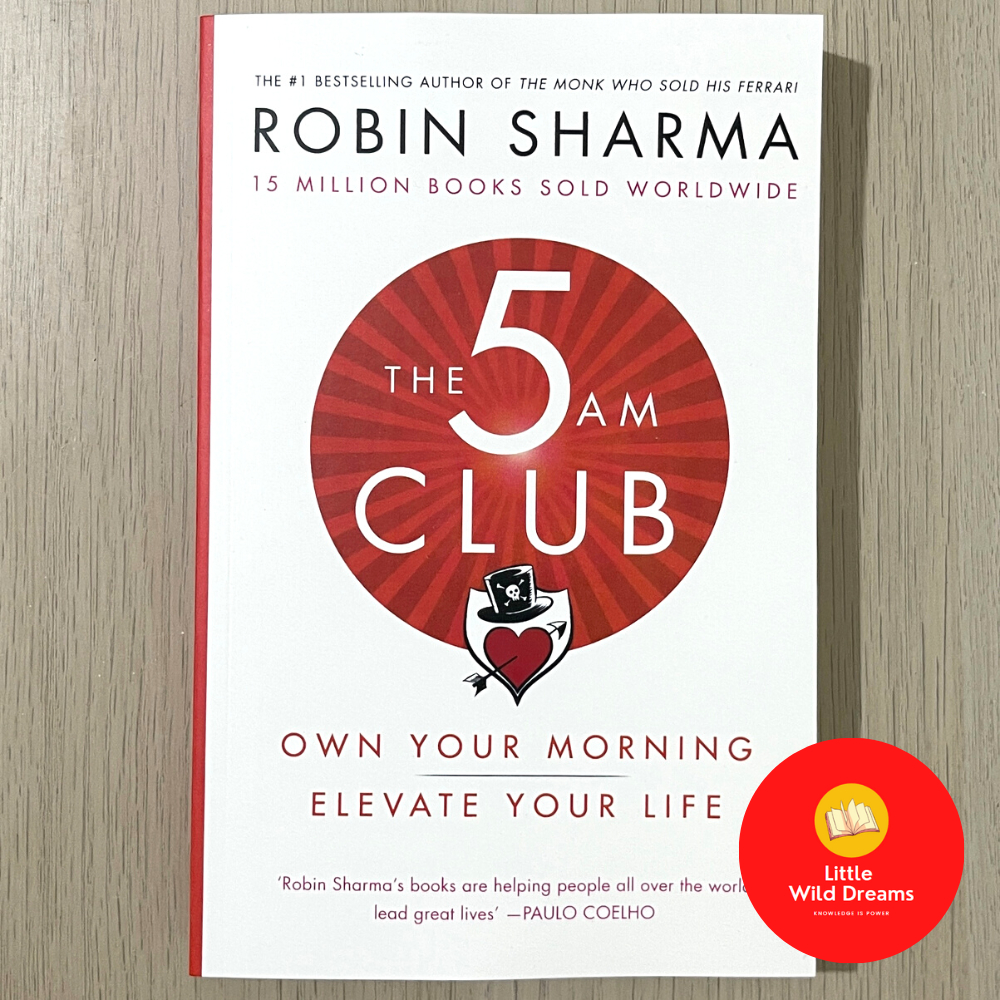 English Book : The 5 AM Club: Own Your Morning. Elevate Your Life By ...