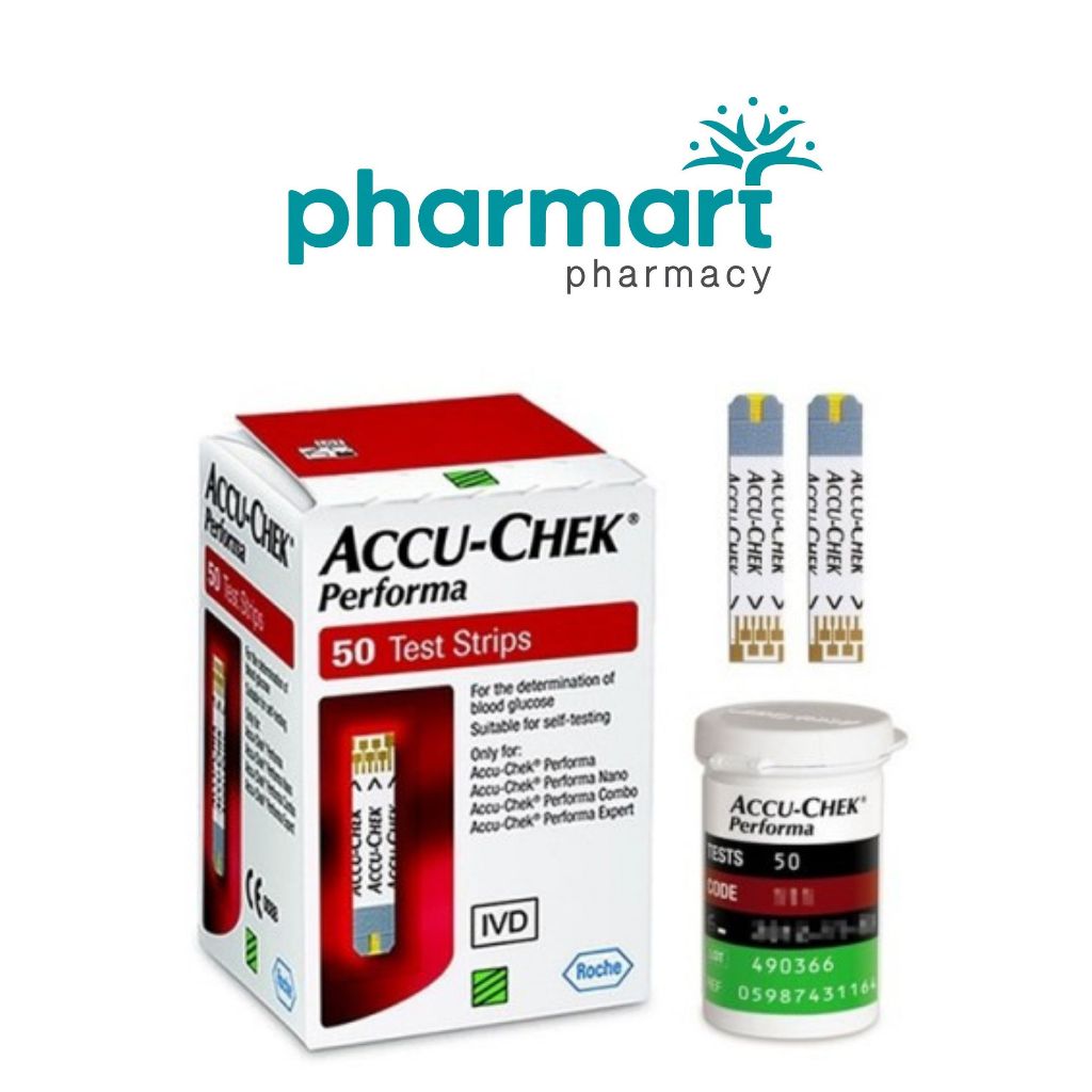 Accu-Chek Performa Test Strips - Pack of 50 Strips | Shopee Malaysia