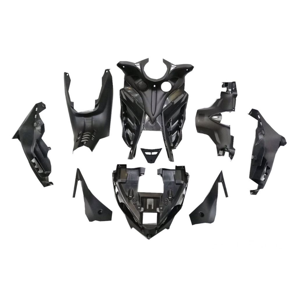 LC V4-V7 HITAM CAVER INNER COVER FULL COMPLETE SET ORIGINAL 100% HLY ...