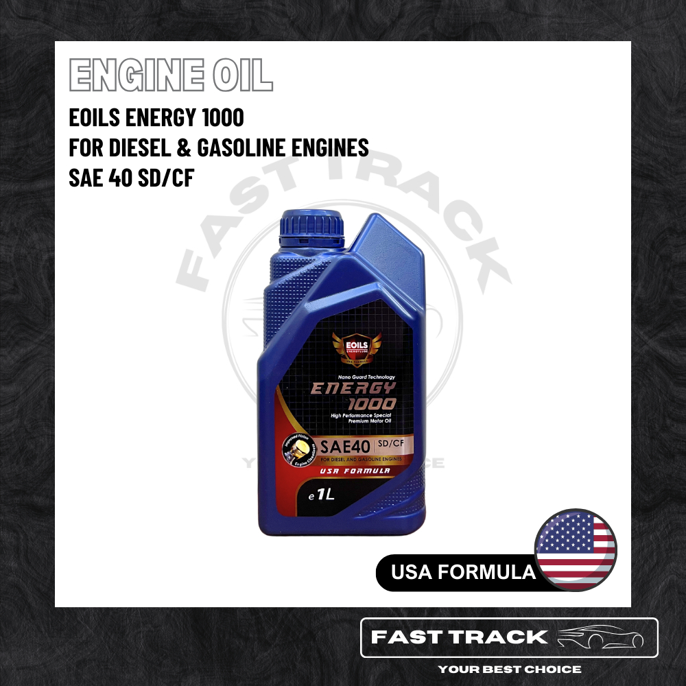 EOILS ENGINE OIL SAE40 SD/CF 1L HD40 MINYAK TAMBAH | Shopee Malaysia