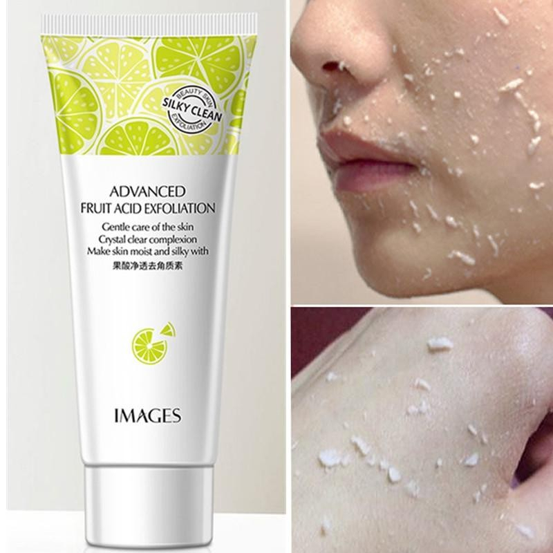 Images Advanced Fruit Acid Exfoliation Facial Scrub Deep Cleansing ...