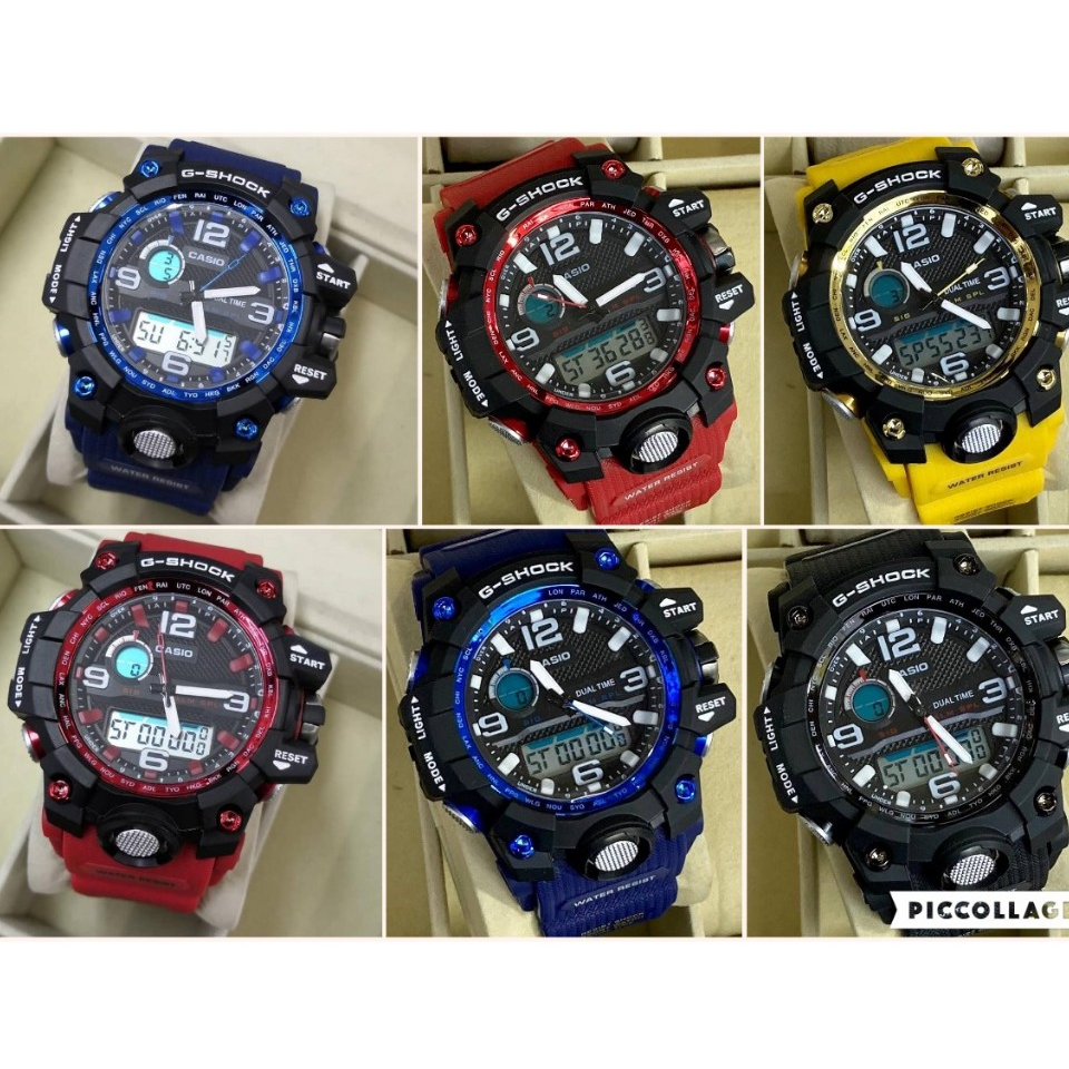 NEW_JAM_G-Shock GWG 1000 Gshock Digital Double Time Rubber Men's ...