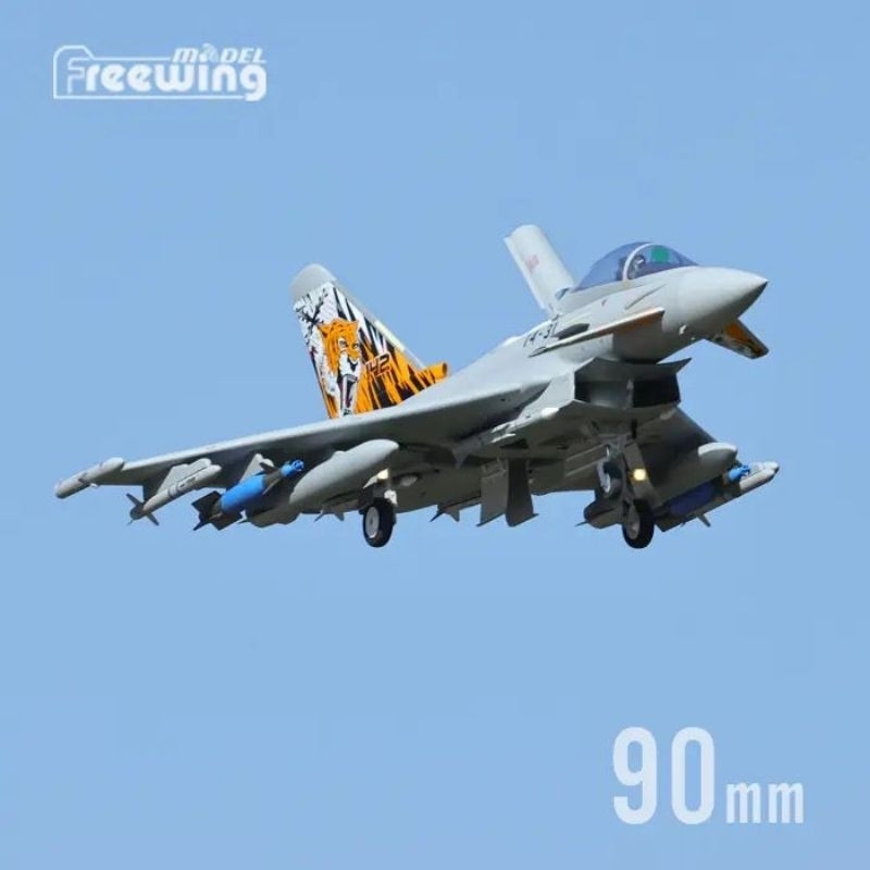 Freewing Euro Fighter EF2000 90mm EDF Jet PNP Rc Plane | Shopee Malaysia