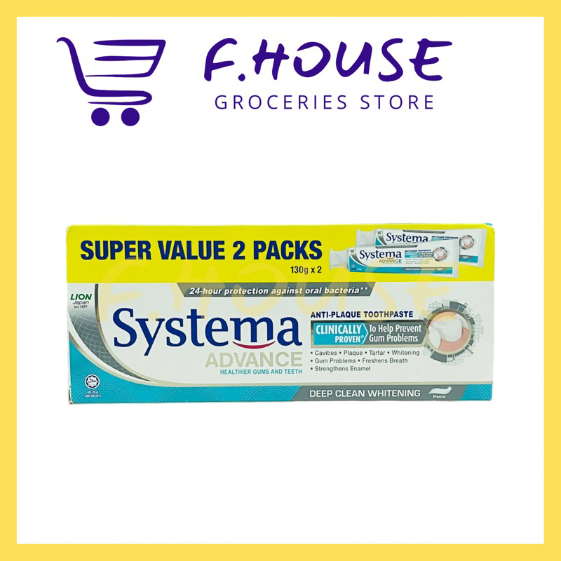 Systema Advance Toothpaste Super Value (130g x 2’s) | Shopee Malaysia