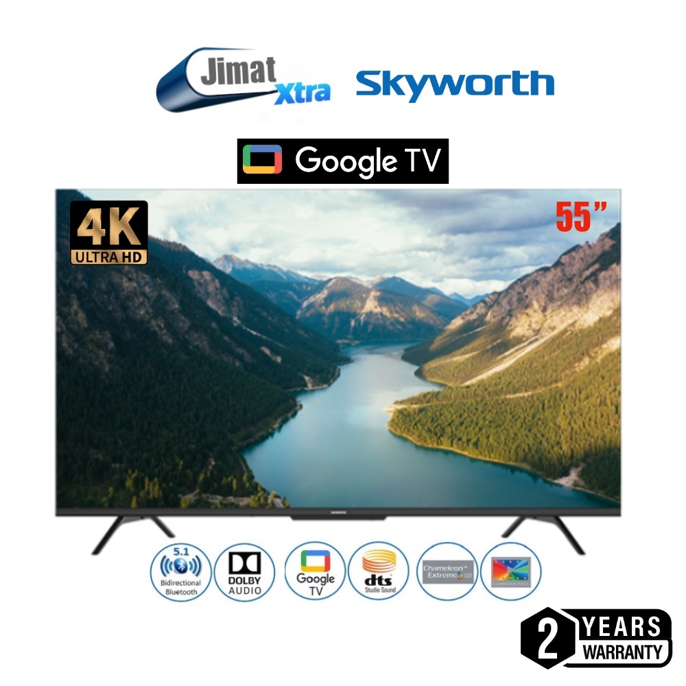 [Free Shipping] Skyworth 50"/55"/65" Inch Digital Led 4k Ultra Hd Google TV 50SUE7600 ...
