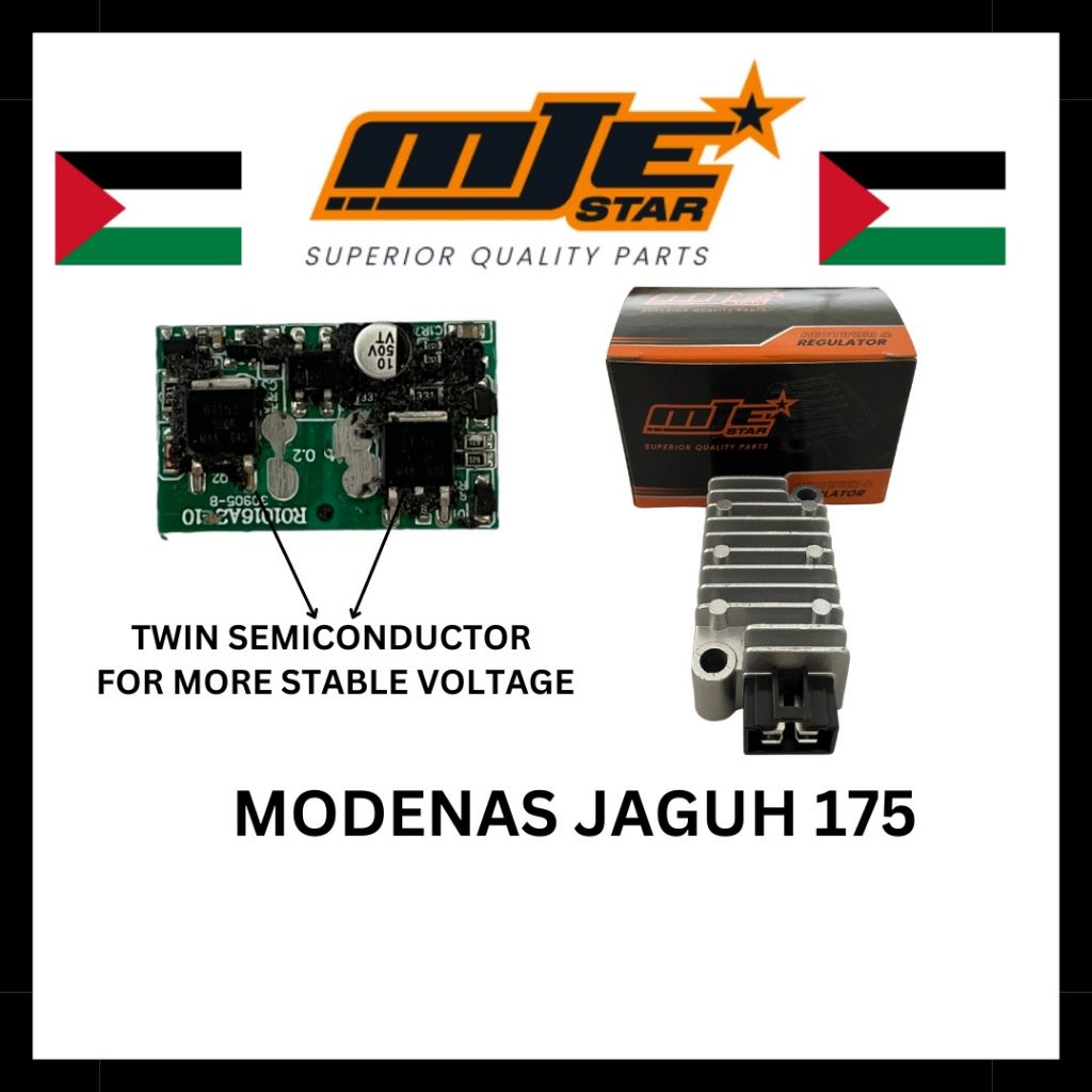 RECTIFIER REGULATOR JAGUH 175 RECTIFIER JAGUH REGULATOR MODENAS JAGUH ...