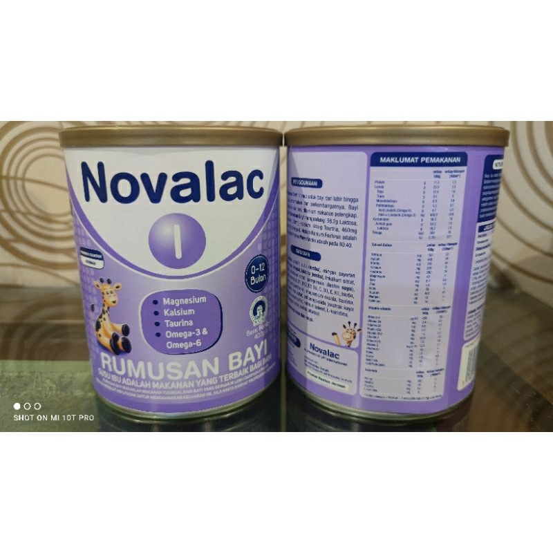 Novalac Step 1 (Infant Formula)(400gx2) | Shopee Malaysia