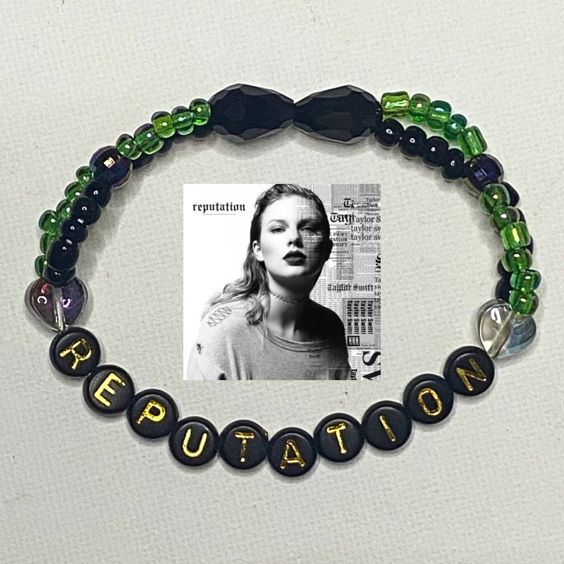 TAYLOR SWIFT The Eras Tour Reputation Album Bracelet | Swiftie ...