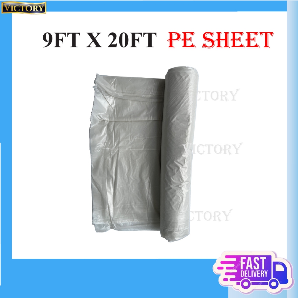(9ft x 20ft) PE Sheet | Multipurpose Plastic Sheet | Plastik Alas ...