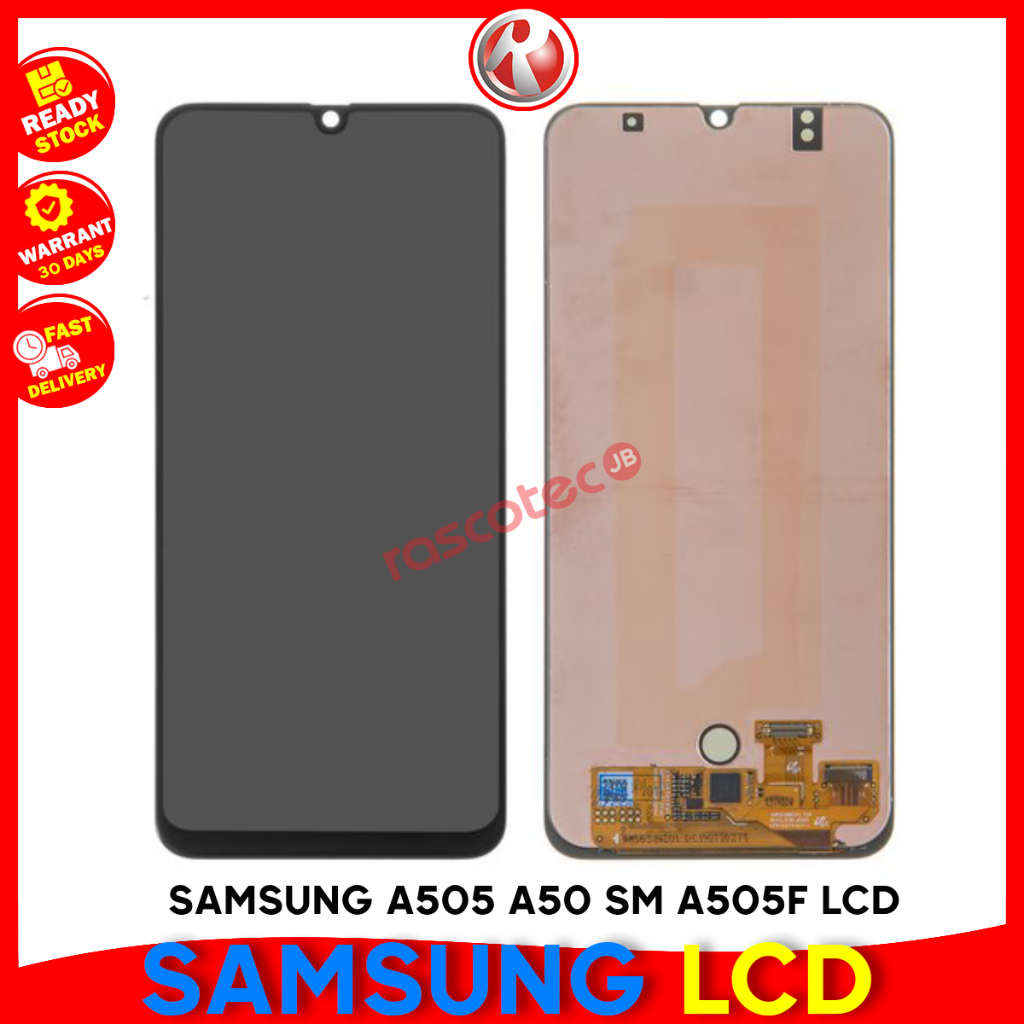 OLED+FINGERPRINT+W/F LCD FOR Samsung A50 A505 SM A505F A505FN A505GN ...