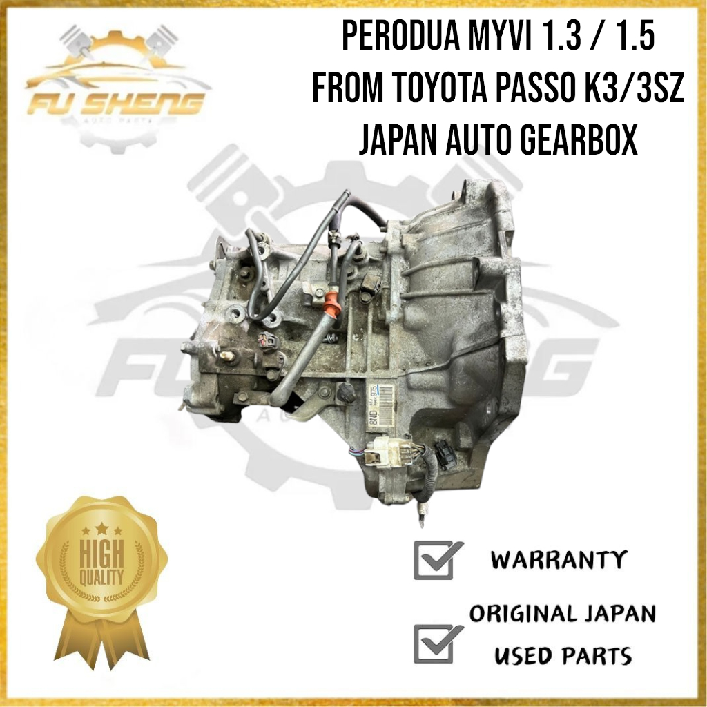 FuSheng-Perodua Myvi 1.3 / 1.5 from Toyota Passo K3/3SZ Japan Auto ...