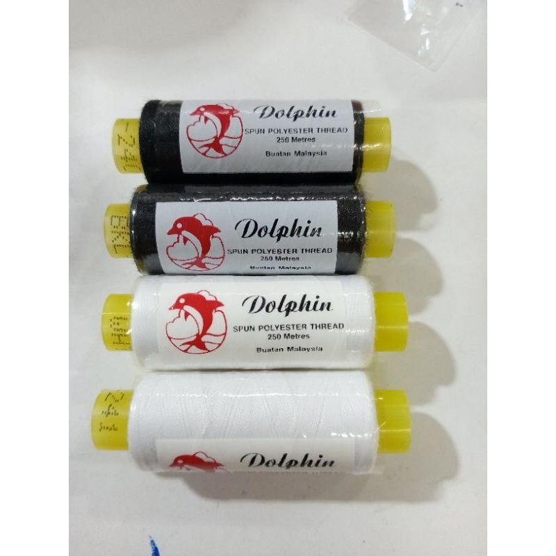 250m Dolphin spun Polyester Thread | Shopee Malaysia