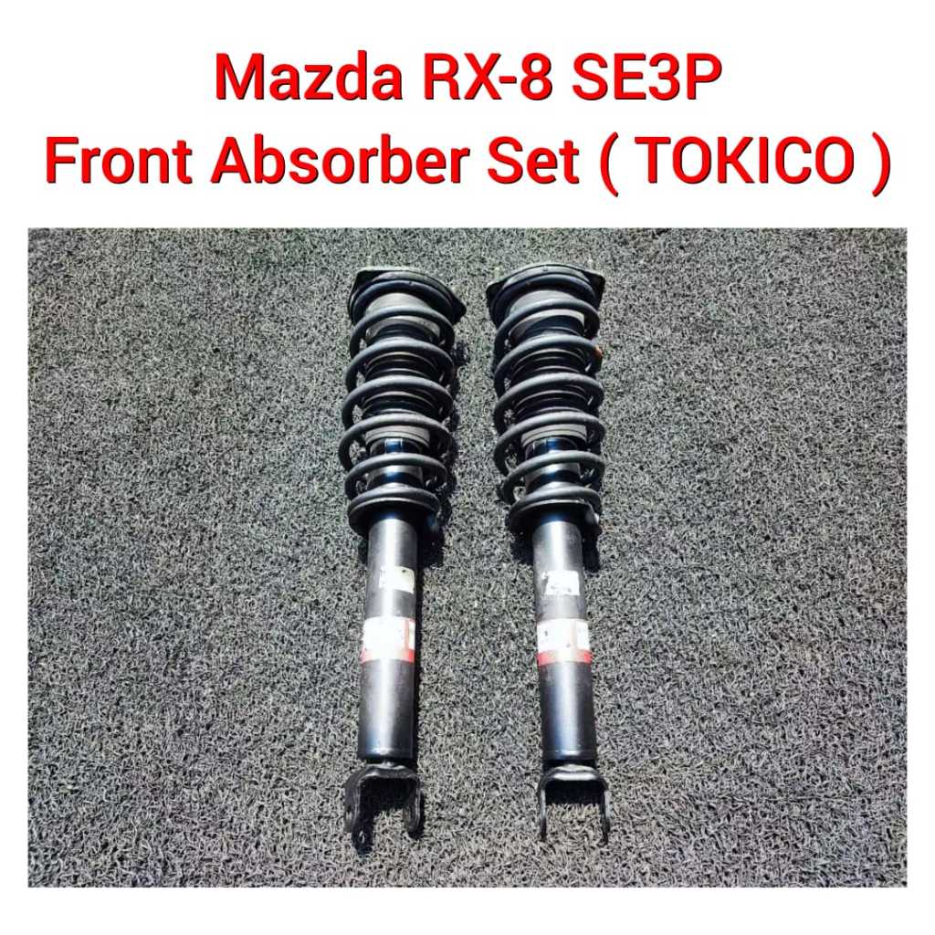 Mazda RX-8 SE3P Front Absorber With Spring Set ( TOKICO ) / Shock ...