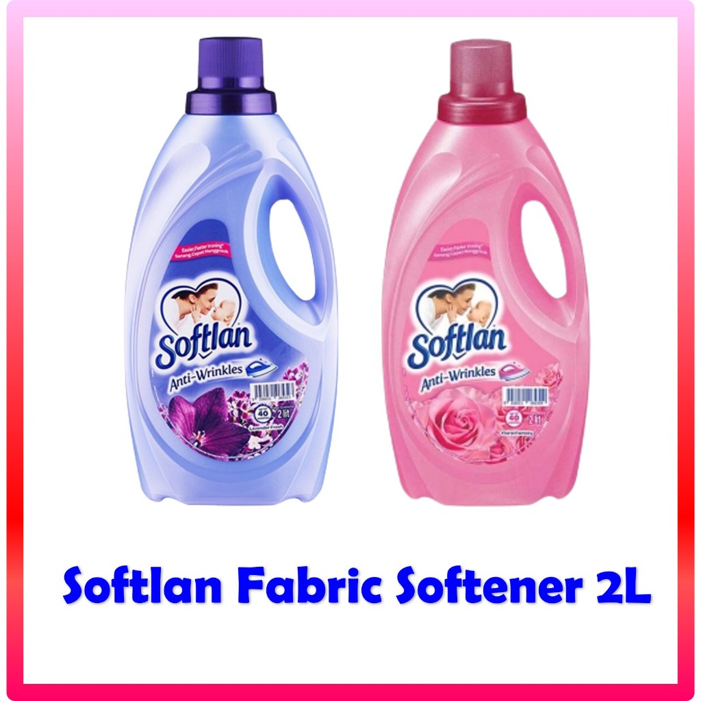 Softlan Fabric Softener 2L Lavender & Floral Fantasy | Shopee Malaysia