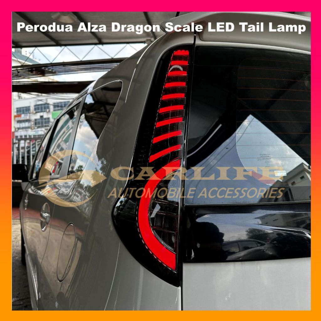 Perodua Alza Dragon Scale LED Tail Lamp | Shopee Malaysia