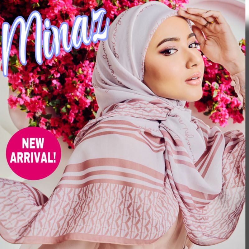MINAZ HIJAB - TUDUNG BAWAL NEW RELEASE | Shopee Malaysia