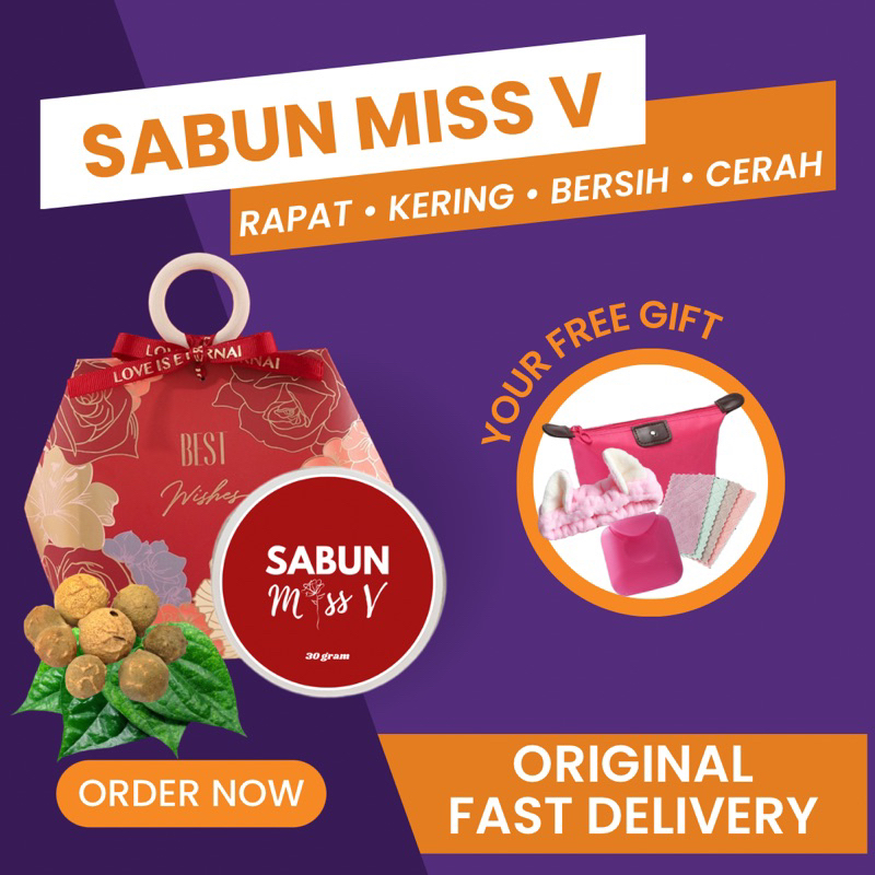 🔥 READY STOCK 🔥 Sabun Miss V 30gram Ekstrak Manjakani Sireh Serapat ...
