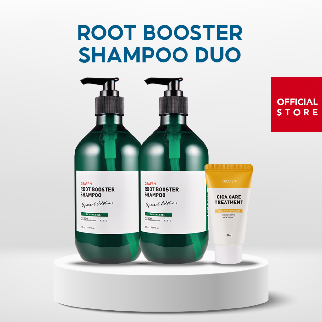 Grafen Root Booster Shampoo Duo | Shopee Malaysia