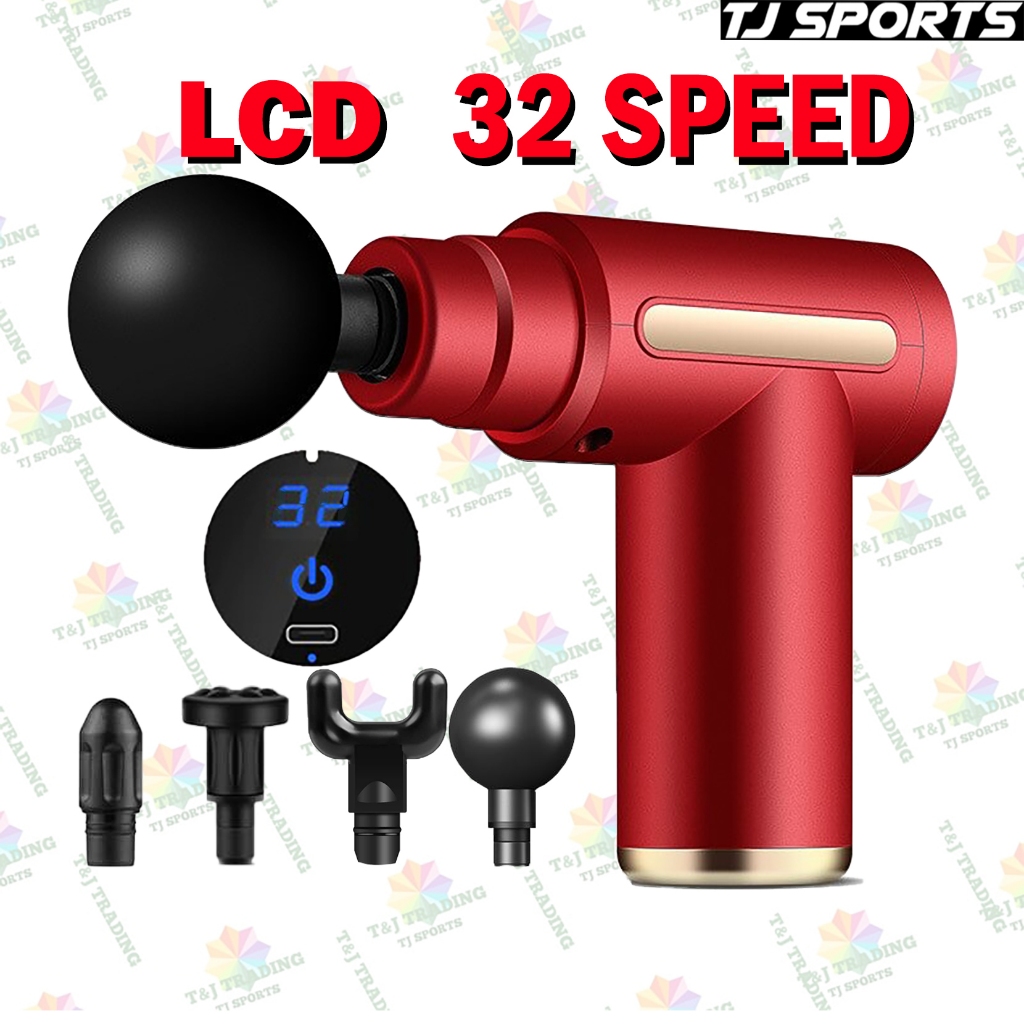 Mesin Urut Kuat Mini Muscle Massage Gun Compact and Silent Portable ...