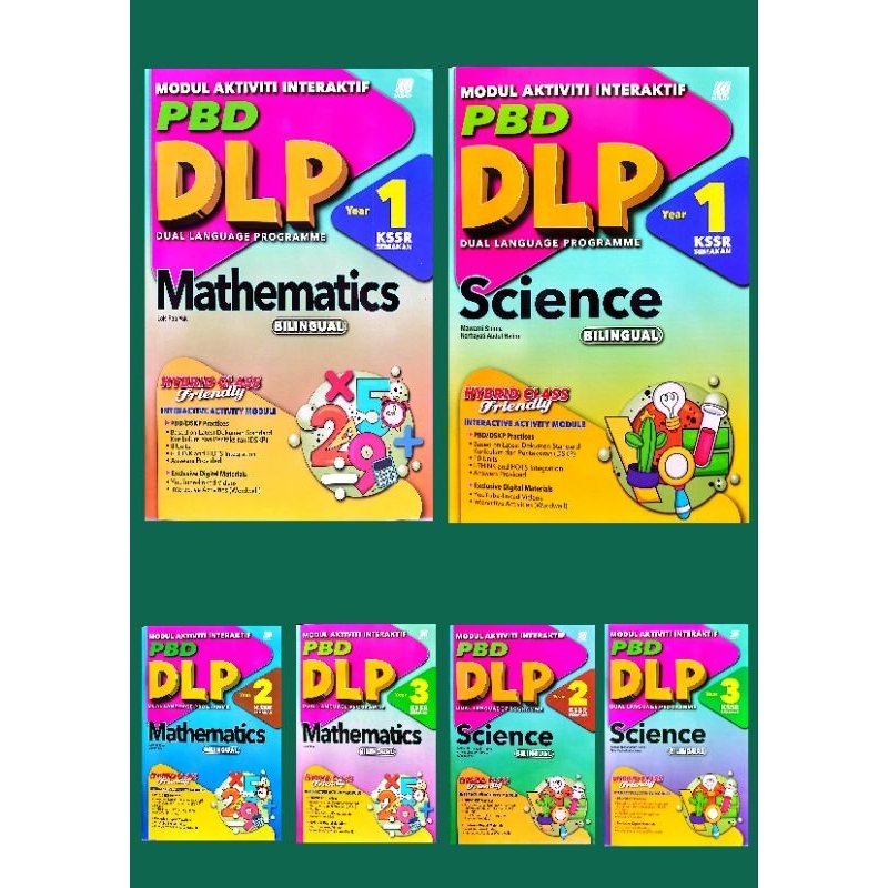 MODUL AKTIVITI INTERAKTIF PBD DLP 2024 MATHEMATICS/ SCIENCE YEAR 1 - 6 ...