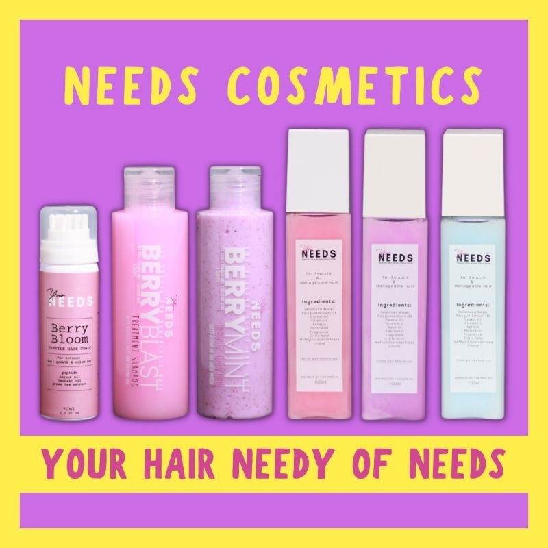 [CLEARANCE STOCK] NEEDS Keratin Hair Spray Serum | Berry Blast Shampoo ...