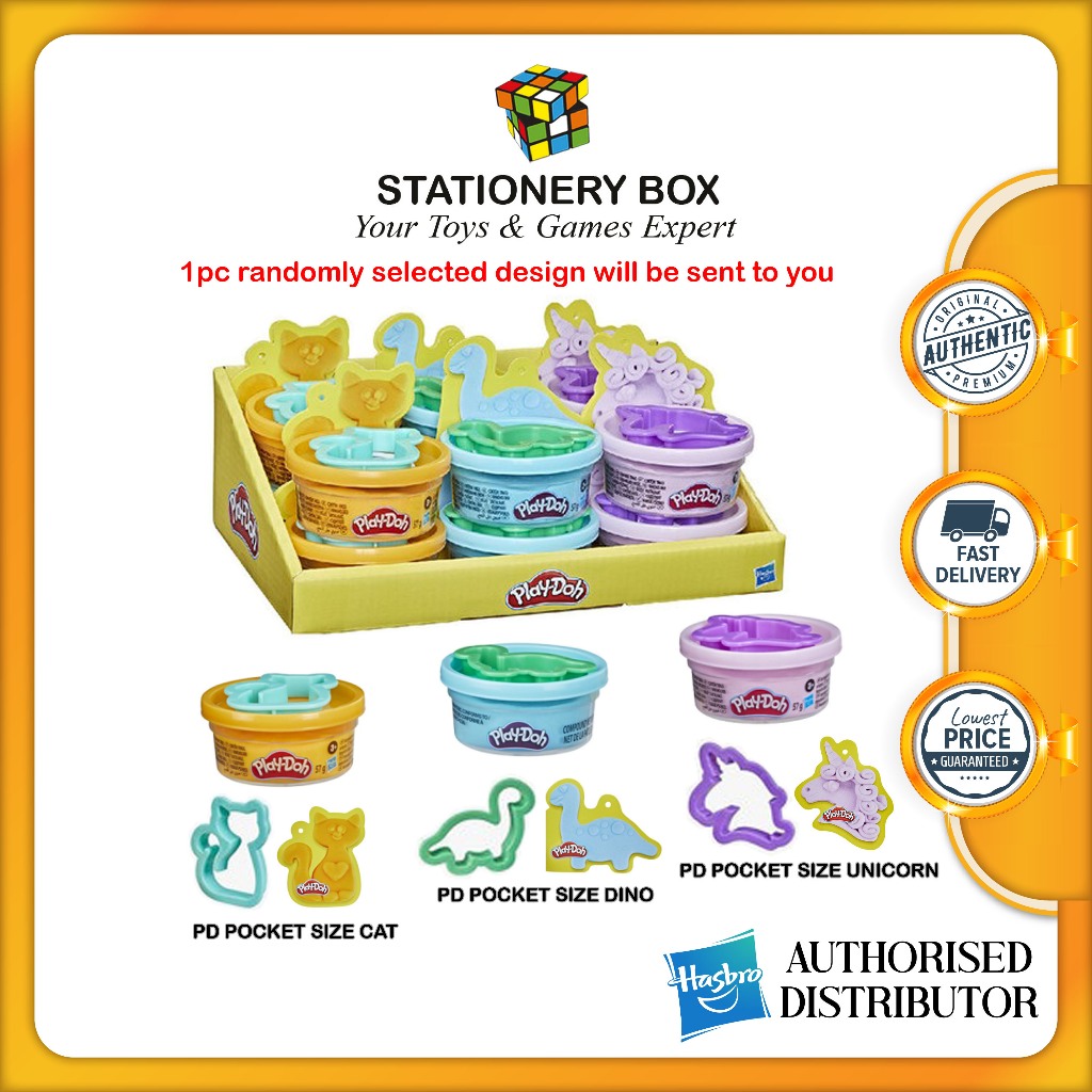 ORIGINAL - Hasbro Play-Doh Pocket Size Creations Assorted for kids ages ...