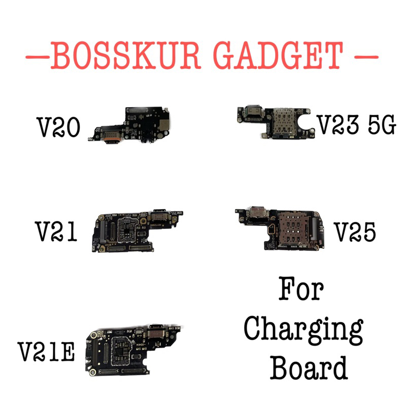 CHARGING BOARD TYPE C PORT FOR VVO V20 / V21 / V21E / V23 5g / V23E ...
