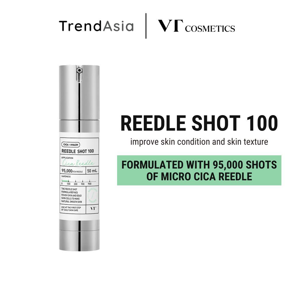 VT Reedle Shot 100 Microneedle Serum Skin Renewal Hydrating Cica Moisturize | Shopee Malaysia