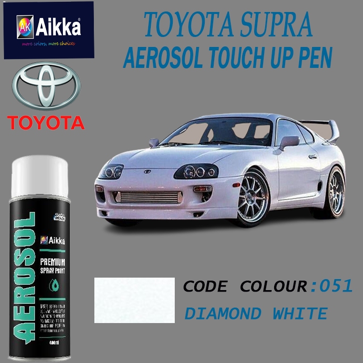 TOYOTA SUPRA Original Stock Colour- Aerosol Spray Tin / Cat Kereta ...