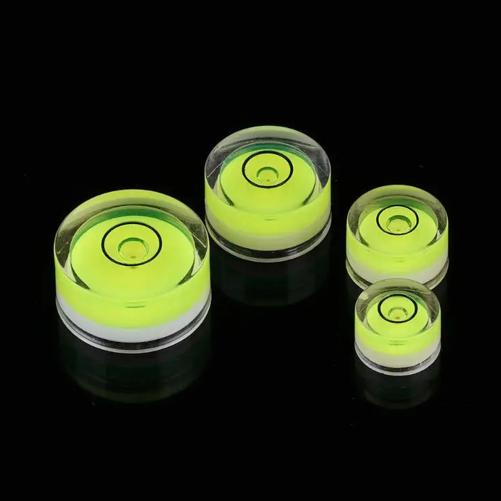 MKR Round Shape Bubble Level Mini Spirit Level Bullseye Level ...