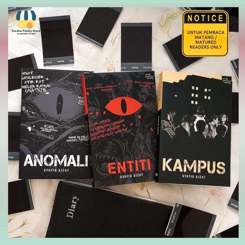 BUKU FIXI Entiti Kampus Koleksi Cerita Melayu Seram Horror Action ...