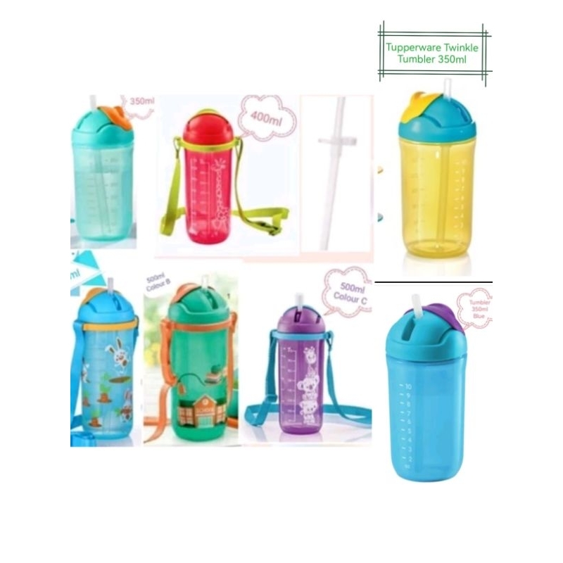 Tupperware Twinkle Straw Tumbler 400ml/350ml | Shopee Malaysia