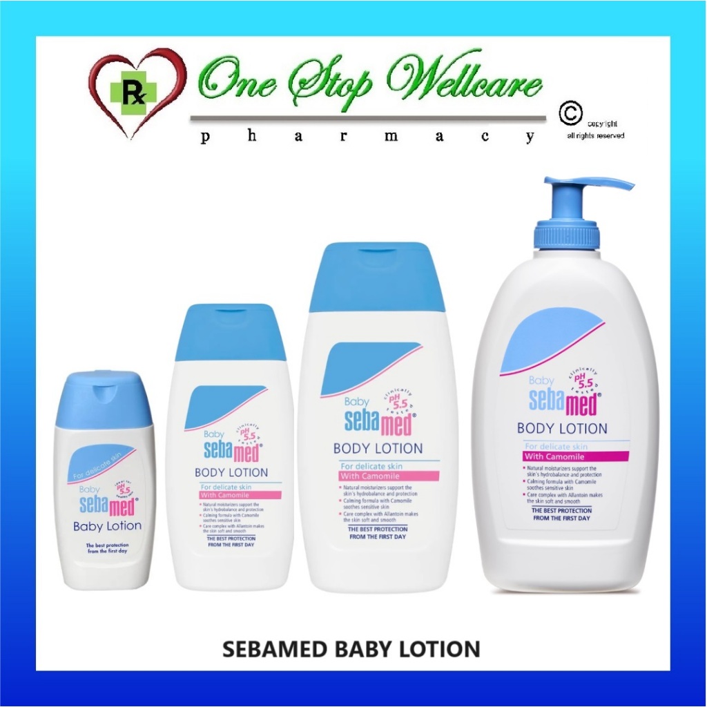 SEBAMED LOSYEN BAYI / BABY LOTION 50ML / 100ML / 200ML / 400ML | Shopee ...