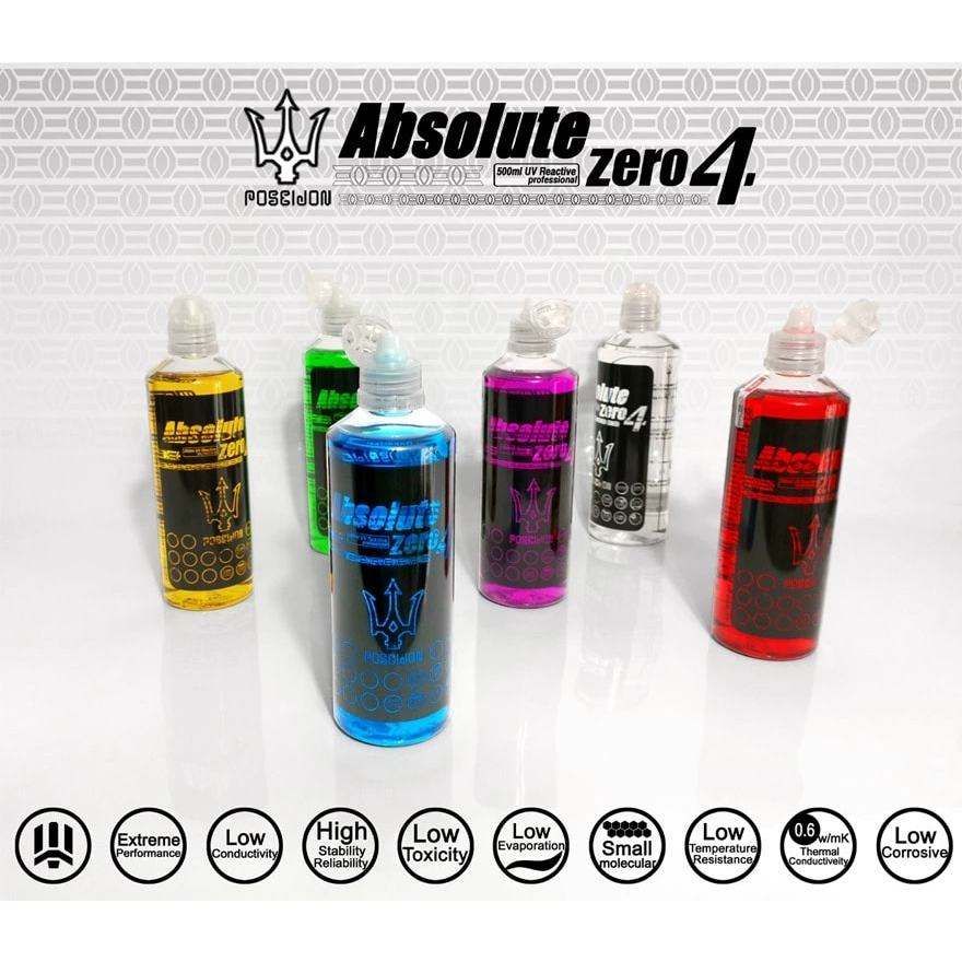 Poseidon Absolute Zero 4 PC Watercooling Coolant 500ML Transparent | Shopee Malaysia