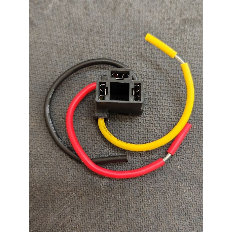 H4 Head Lamp Socket H4 Socket AWG WIRE OR ORIGINAL JAPAN WIRE (WHILE ...