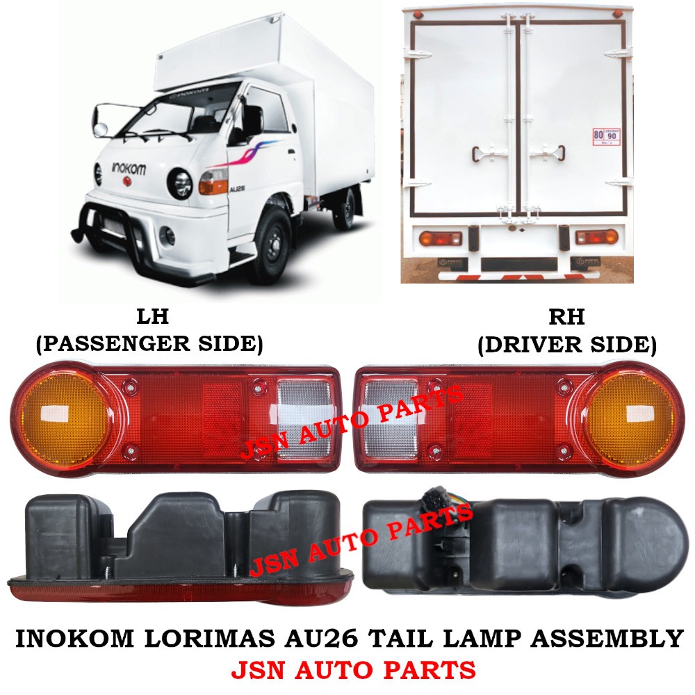 J101S21 INOKOM LORIMAS AU26 LORRY TAIL LAMP REAR LIGHT LAMPU BELAKANG ...