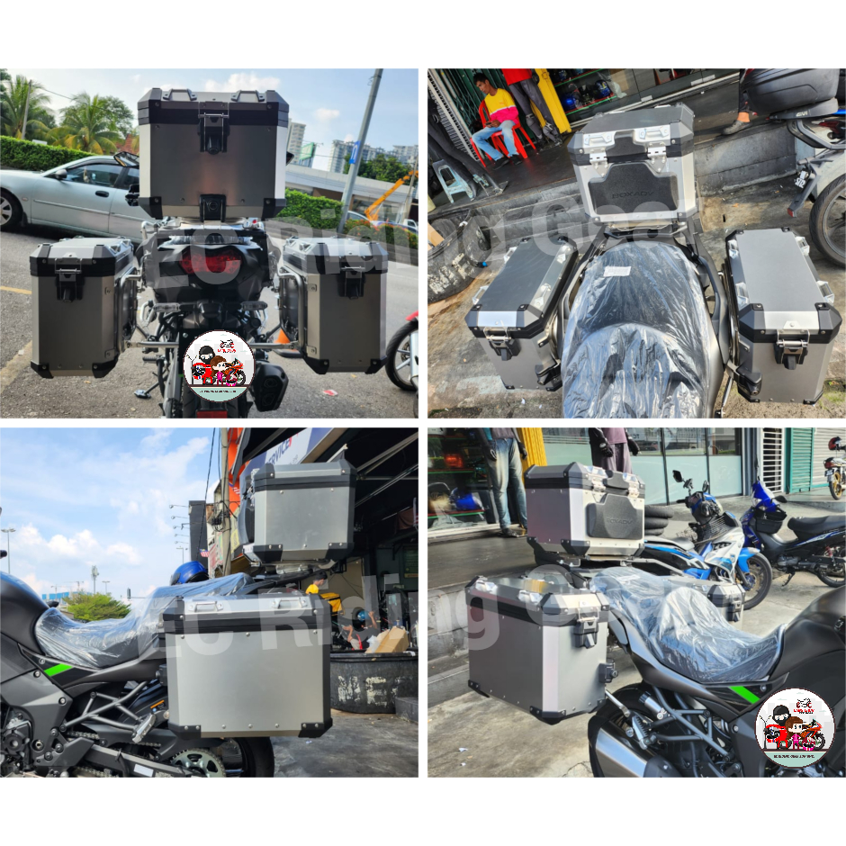 FULL SET ADV (TOP&SIDE BOX+RACK) KAWASAKI VERSYS 1000 (2023) | Shopee ...