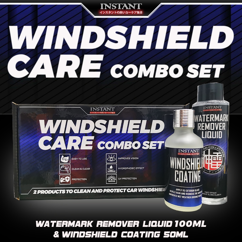 Windscreen Care Combo Set (Liquid+Coating) | Shopee Malaysia