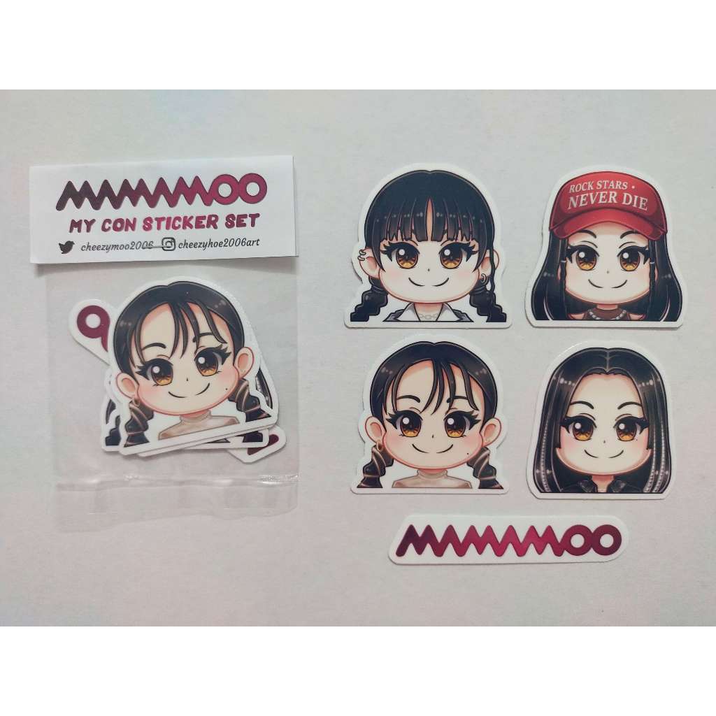MAMAMOO Fanart : MYCON Sticker Set | Shopee Malaysia
