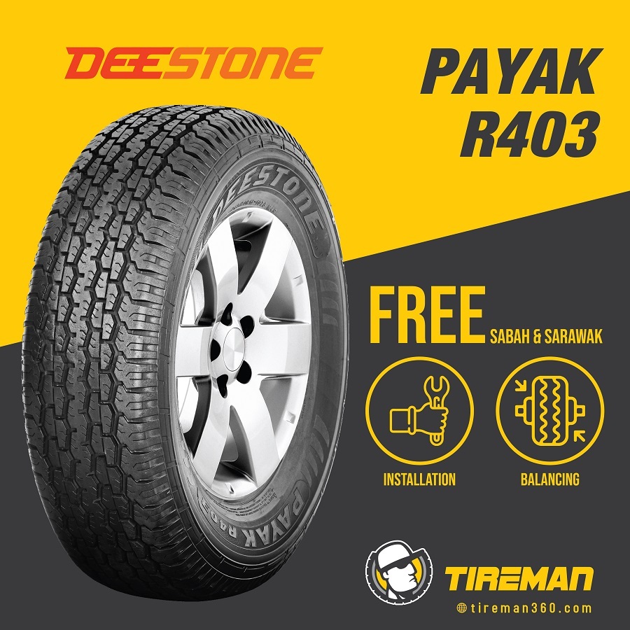 Deestone Payak R403 245/70R16 Inch Tayar Tire (FREE INSTALLATION ...