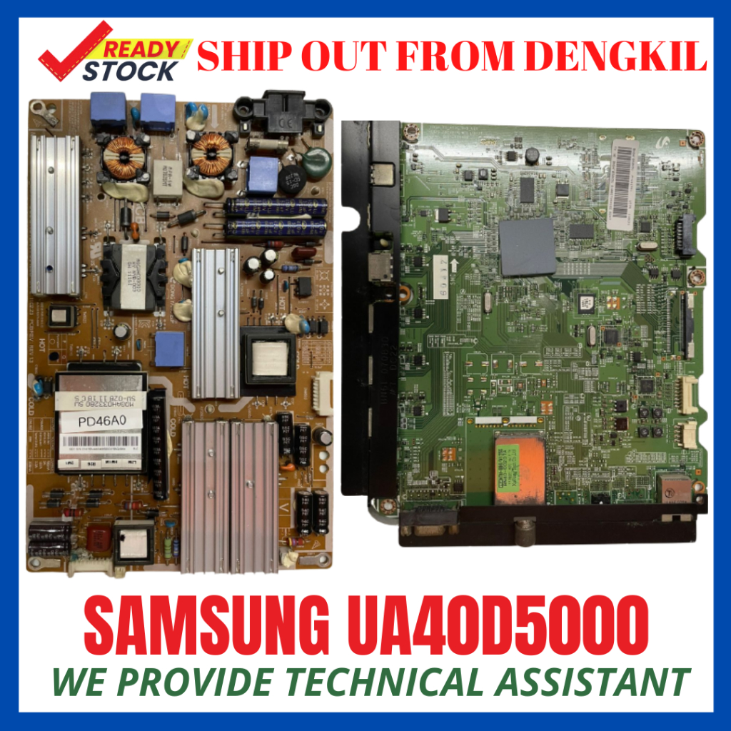 Samsung UA40D5000 Powerboard Mainboard Power Supply Board Original Ready Stock | Shopee Malaysia