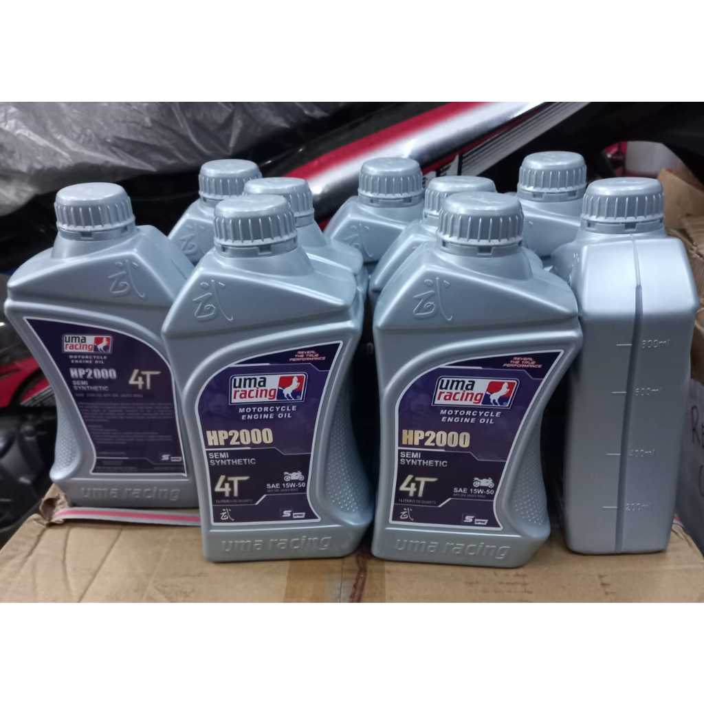 UMA RACING SEMI SYNTHETIC 10W40/15W50 MOTORCYCLE ENGINE OIL | Shopee ...