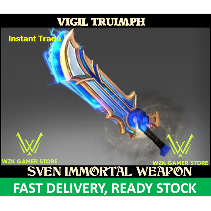 【Instant Stock】DOTA2 Vigil Triumph Sven [NO NEED WAIT 7 DAYS!!] (Sven ...