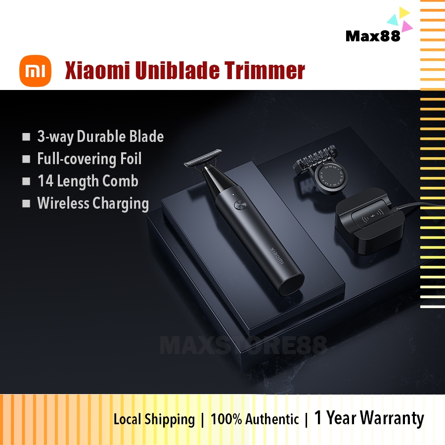 Xiaomi Uniblade Trimmer Shaver Three-Way Blade + Wireless Charging ...